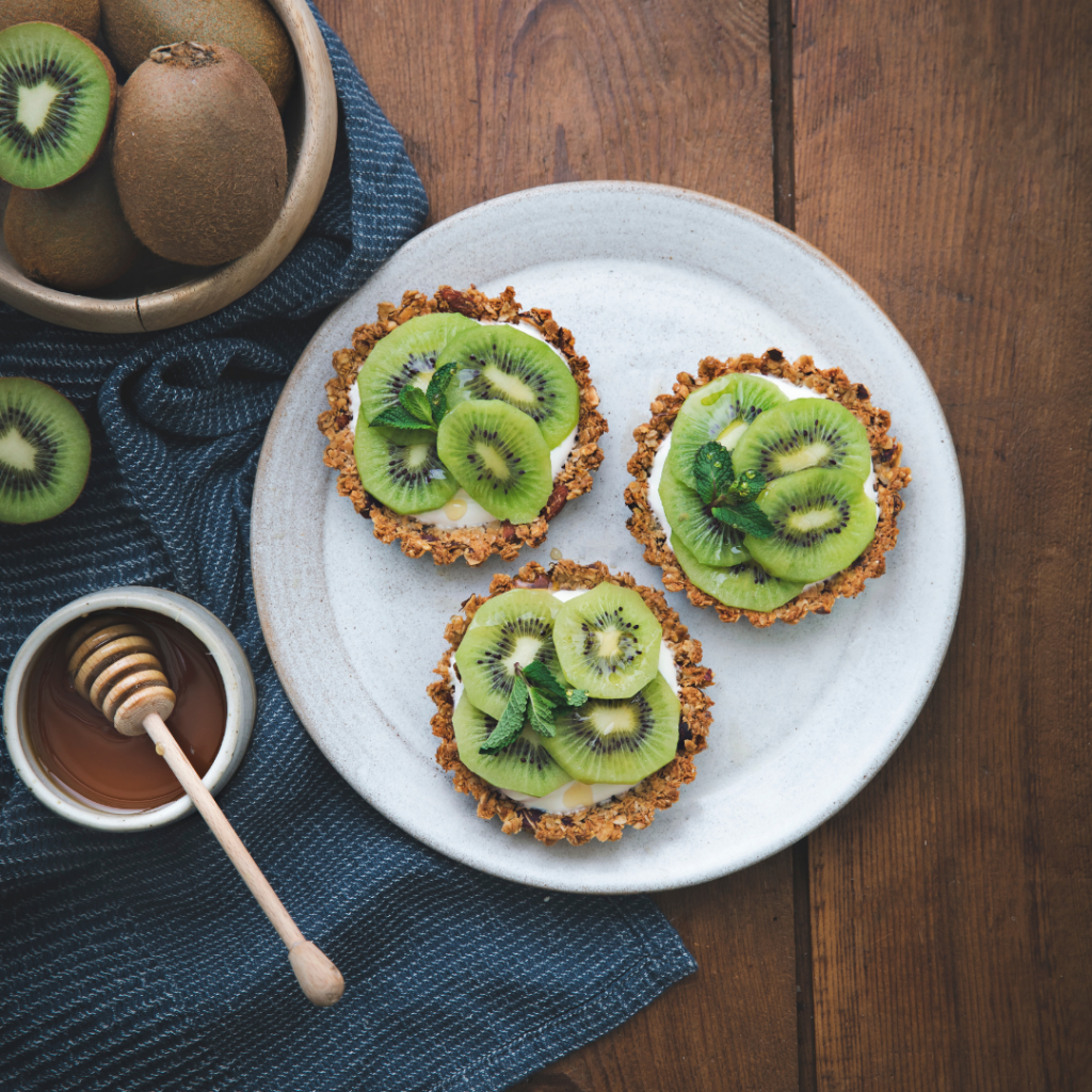 Breakfast tart au kiwi - Le kiwi des producteurs français